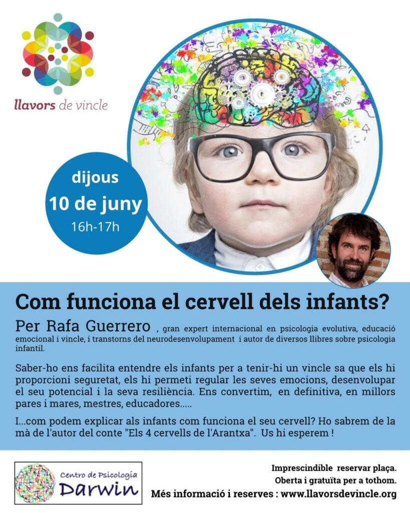 ¿Cómo funciona el cerebro infantil? > Llavors de Vincle